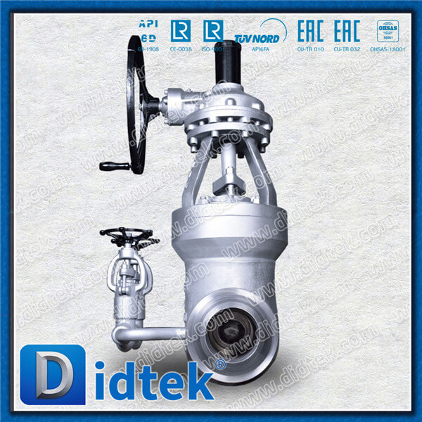 Didtek WC9 Alloy Steel Wedge Gate Valve - Buy WC9 Alloy Steel Wedge ...