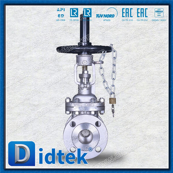 Didtek Locking Device And Position Indicator 2" 150LB Gate Valve - Buy ...